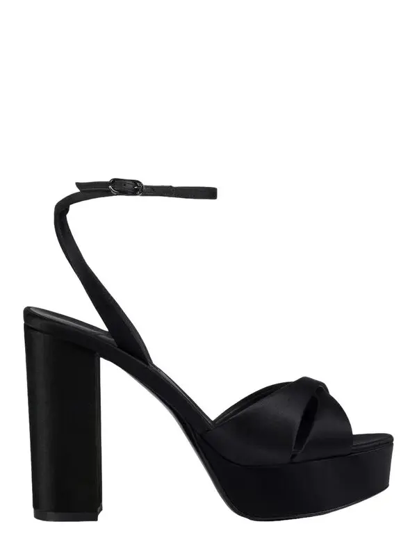 LE SILLA Odette Platform Sandals - Black