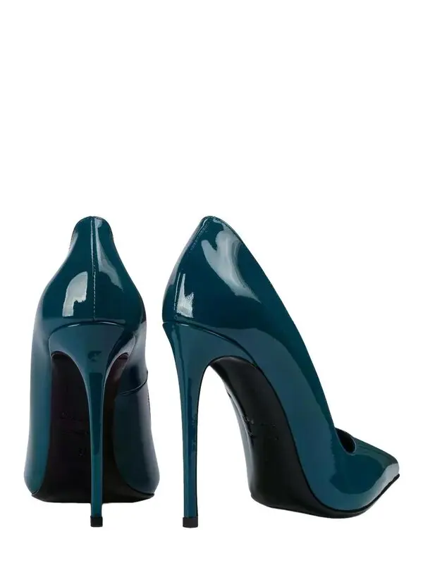 LE SILLA Eva Patent Leather Pumps - Blue