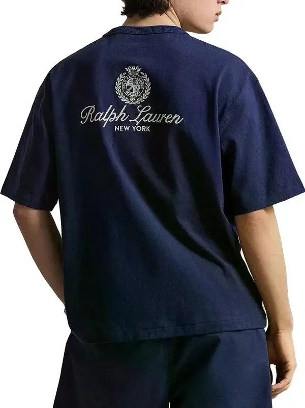 Polo Ralph Lauren Logo-embroidered T-shirt - Blue