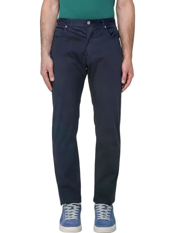 BROOKSFIELD Slim-fit Trousers - Blue