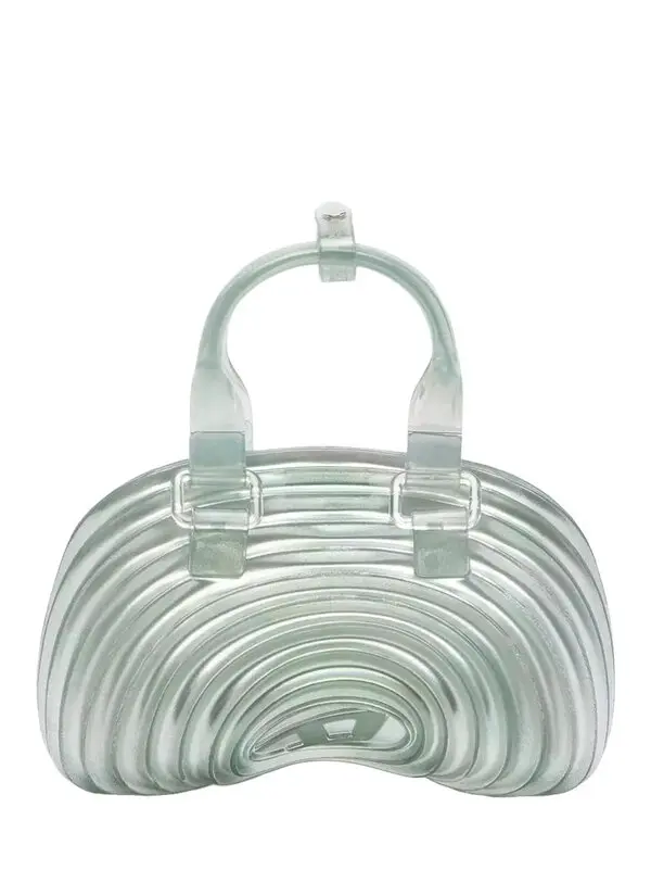 DIESEL® X Melissa Quantum Dome Shoulder Bag - Silver