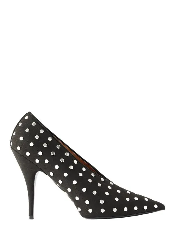 Stella McCartney Plateau 105 Studded Pumps - Black