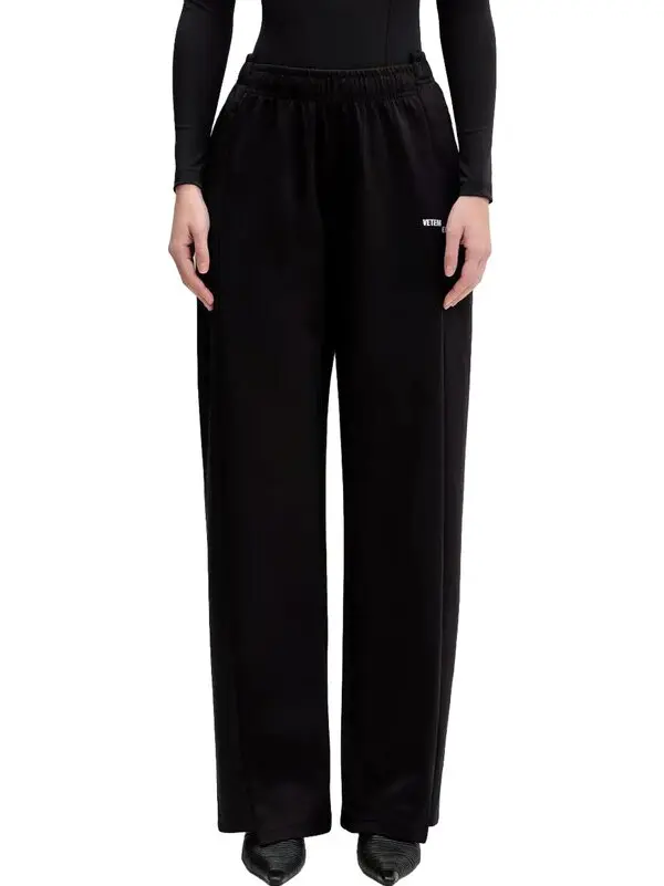 Vetements Logo-print Track Pants - Black