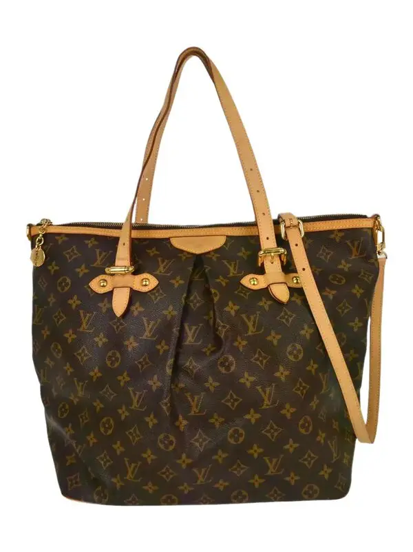 LOUIS VUITTON Palermo Gm Two-way Handbag - Brown
