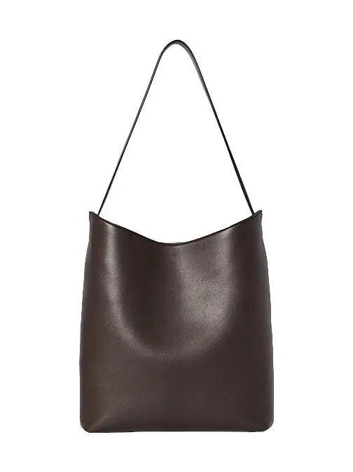 THE ROW Alma Shoulder Bag - Dark Brown Ans