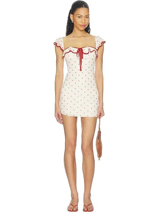 MORE TO COME Marianne Mini Dress - Multi