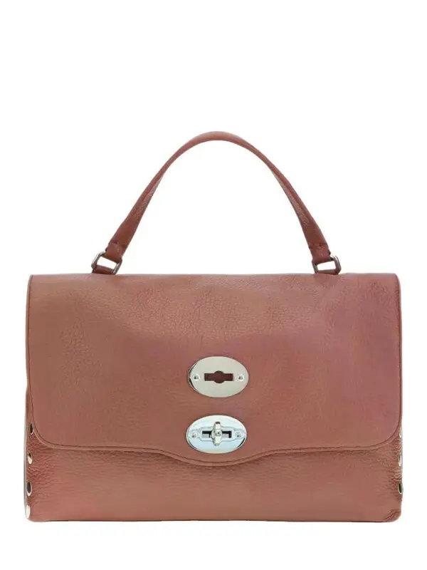ZANELLATO Small Postina Daily Leather Satchel - Red