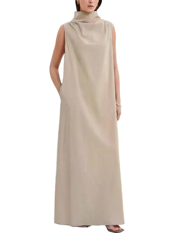 MARCELLA Sleeveless Maxi Dress - Neutrals