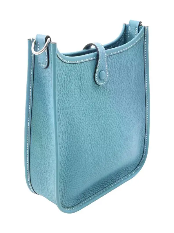 Hermès Clemence Evelyne Tpm Shoulder Bag - Blue