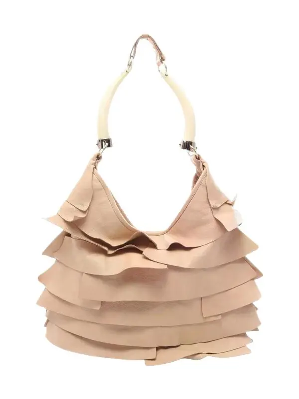Saint Laurent Tiered Shoulder Bag - Neutrals