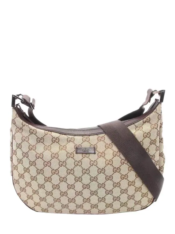 Gucci Gg Canvas Shoulder Bag - Neutrals