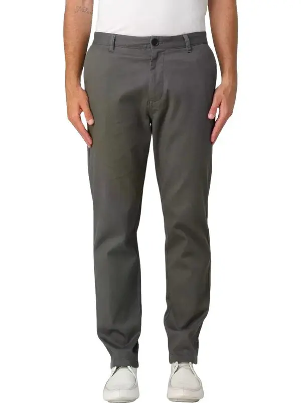 Armani Exchange Straight Leg Trousers - Grey