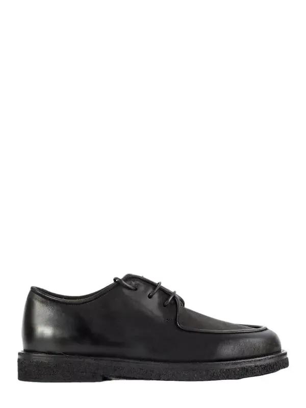 Marsèll Leather Derby Shoes With Lace Fastening - Black