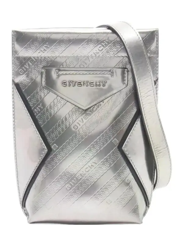 Givenchy Antigona Shoulder Bag - Silver