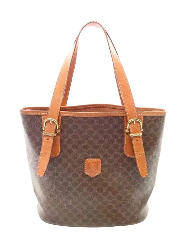 Celine Macadam Tote Bag - Brown