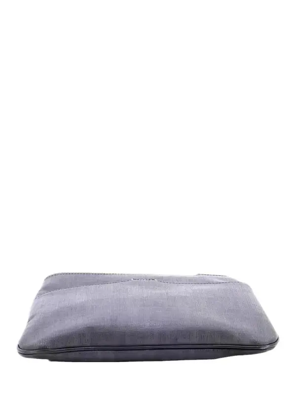 Fendi Zucca Coated Canvas Messenger Bag - Black