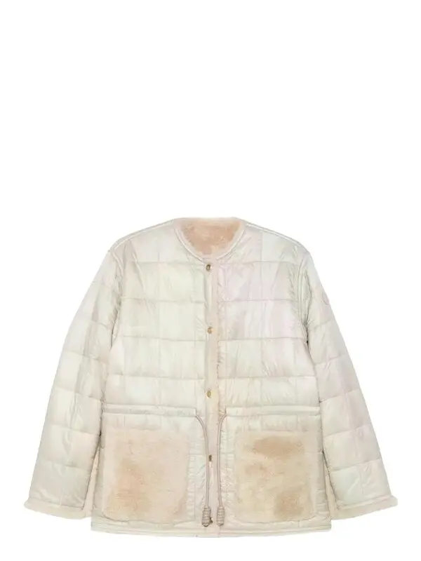 Moncler Quilted Jacket - Neutrals