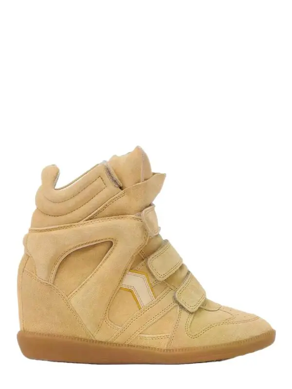 Isabel Marant Étoile Bekett Suede High-top Sneakers - Neutrals