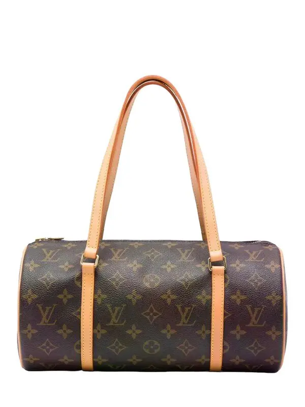 LOUIS VUITTON 1998 Monogram Papillon 30 Handbag - Brown
