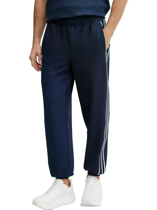 Guess Side-stripe Track Pants - Blue