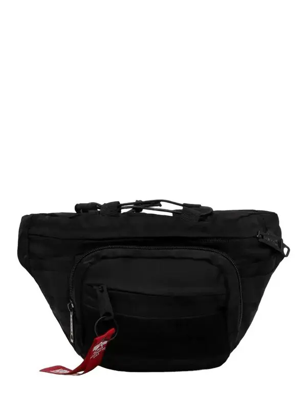 Alpha Industries Zip-up Belt Bag - Black