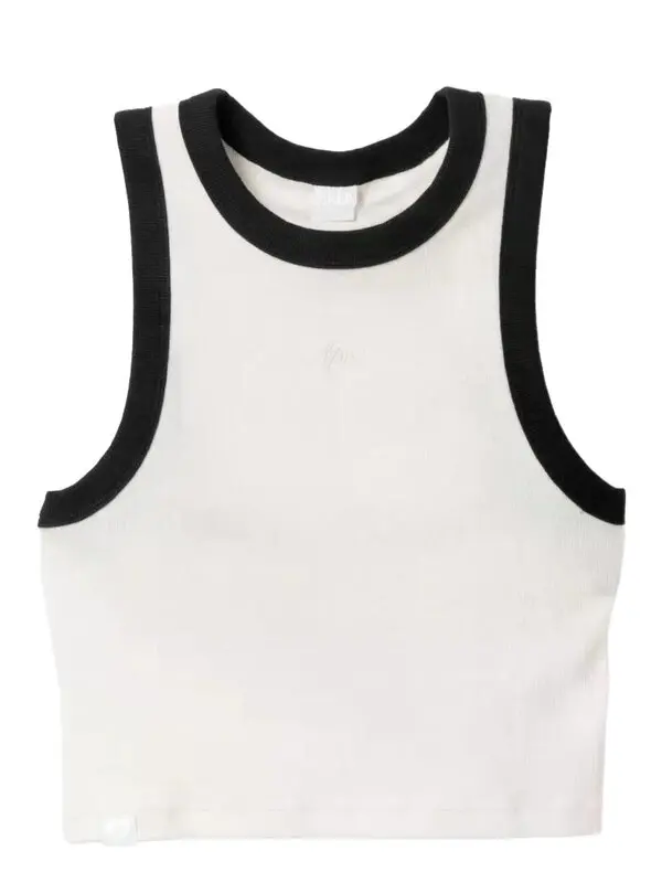AAPE BY *A BATHING APE Logo Tank Top - Neutrals