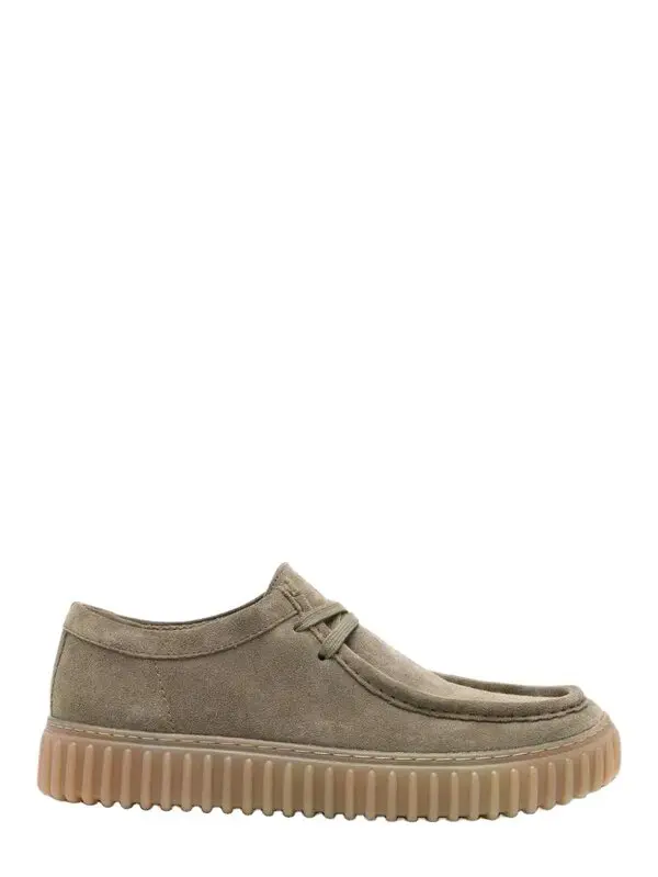 Clarks Torhill Lo Derby Shoes - Green