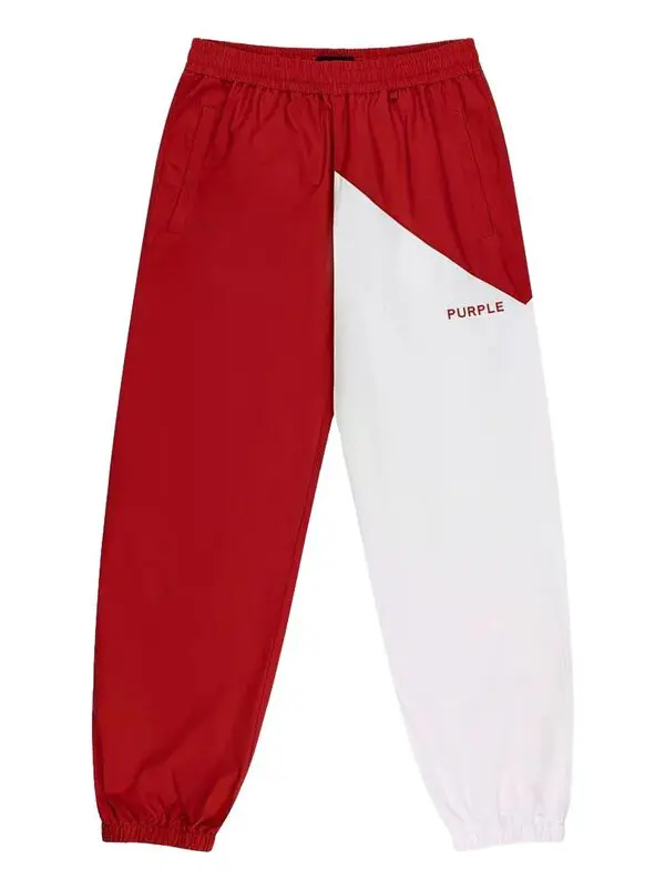 PURPLE BRAND England All Around Colour-block Track Pants - Red