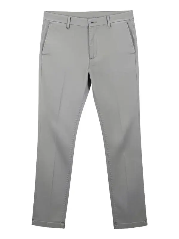 TOMBOLINI Pressed-crease Chinos - Grey