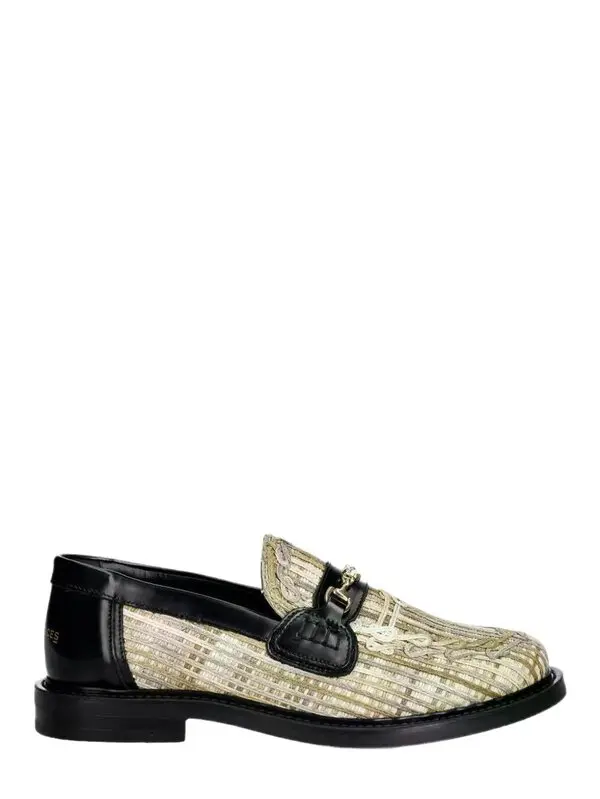 Filling Pieces Panier Woven Horsebit Loafers - Neutrals