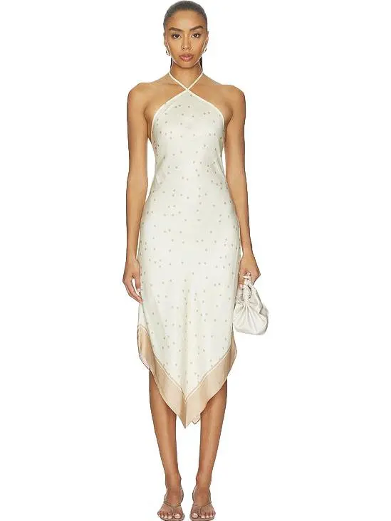 EAVES Elissa Midi Dress In . Also - Ivory