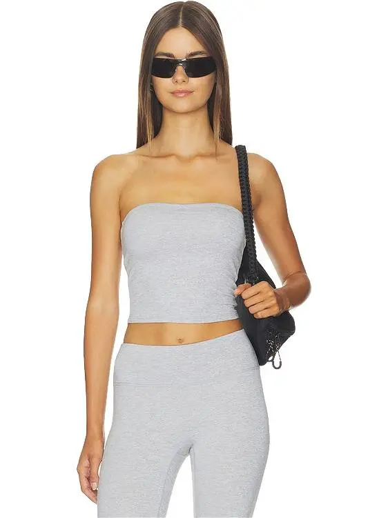 WELLBEING + BEINGWELL Loungewell Light Camden Tube Top In . Also - Grey