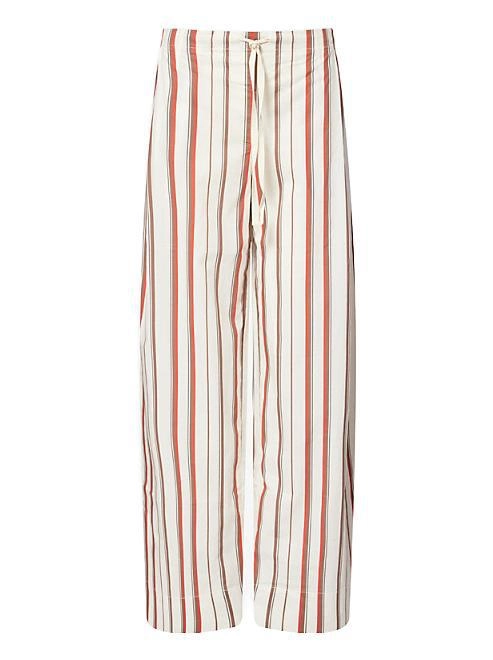 SIR. Alva Wide-leg Striped Cotton Trousers - Laila Stripe