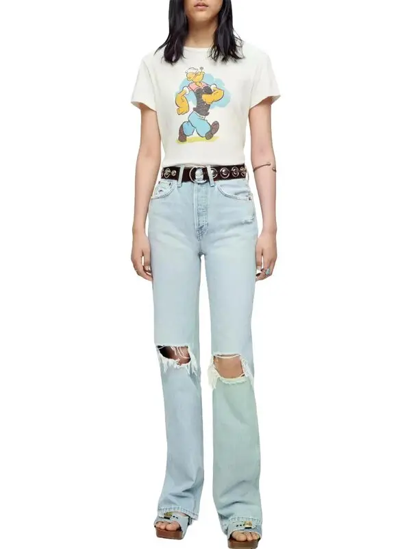 RE/DONE High-rise Loose Jeans - Blue