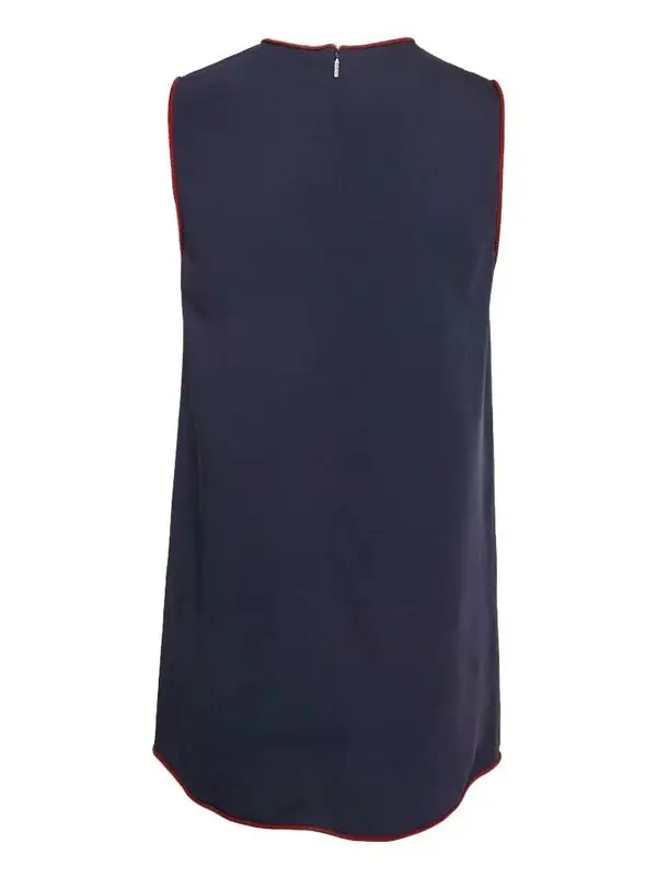 Gucci Sleeveless Tunic Mini Dress - Blue