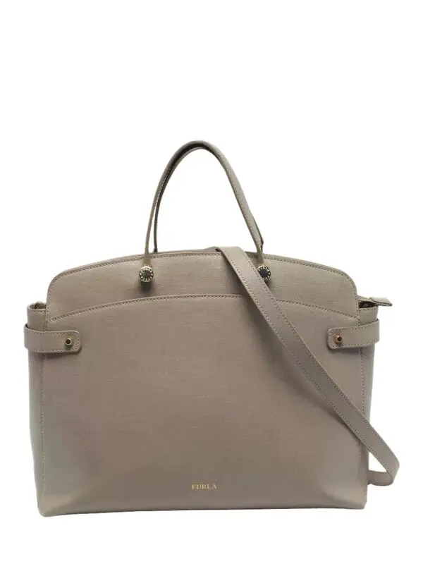 Furla Agata Tote Bag - Neutrals
