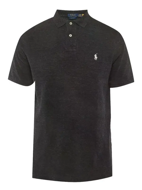 Polo Ralph Lauren Logo-embroidered Polo Shirt - Grey