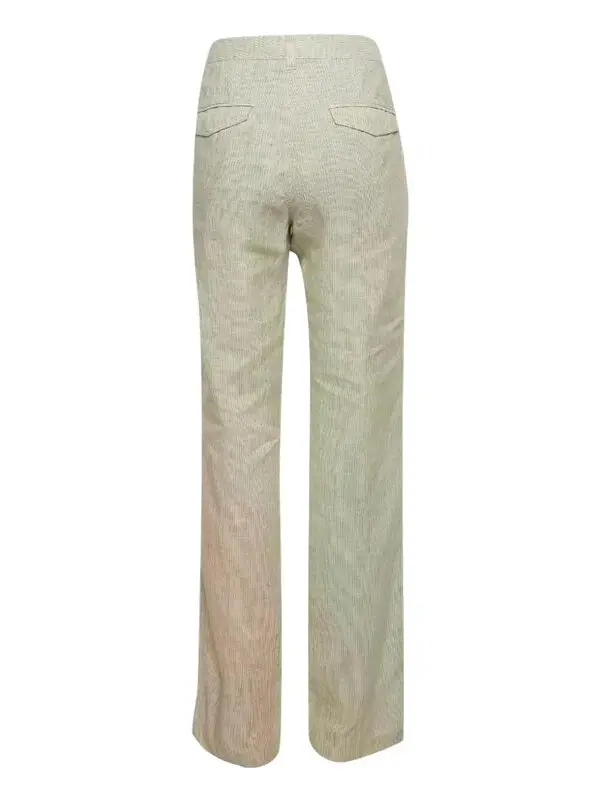 BOSS Pinstripe Tailored Trousers - Grey