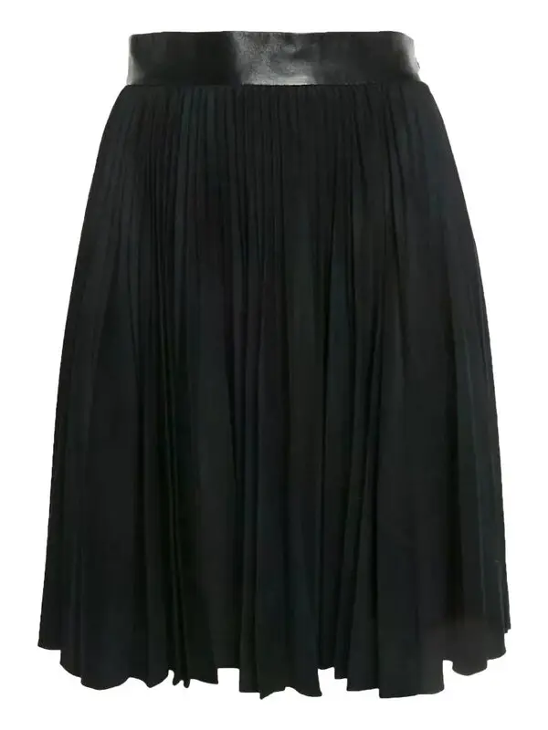 Gucci Pleated Mini Skirt - Black