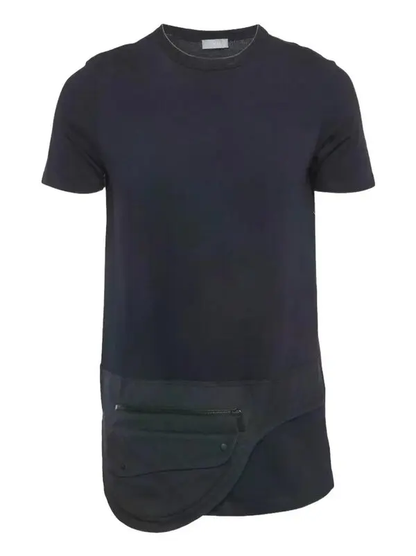 Dior Saddle Zip-pocket T-shirt - Blue