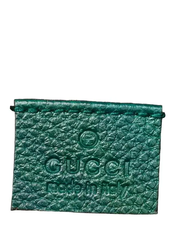 Gucci Zumi Small Leather Two-way Handbag - Green