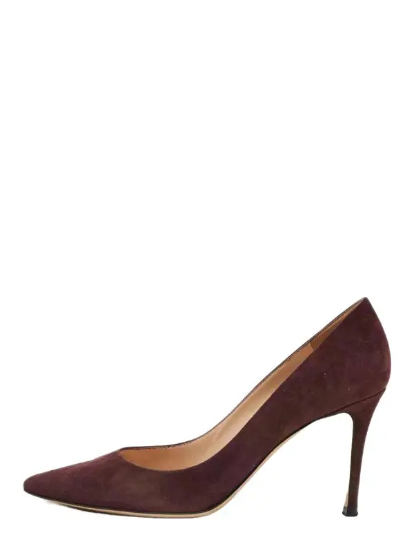 GIANVITO ROSSI Pointed-toe High Heel Pumps - Red