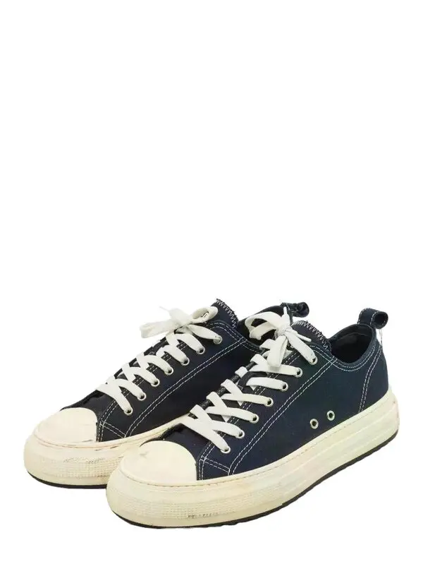Dsquared2 Berlin Canvas Lace-up Sneakers - Blue