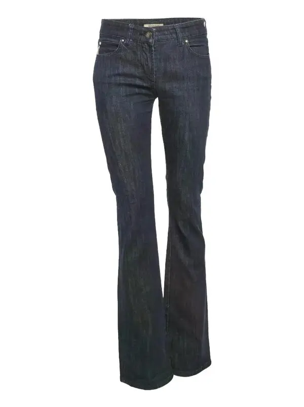Burberry Straight-fit Denim Jeans - Blue