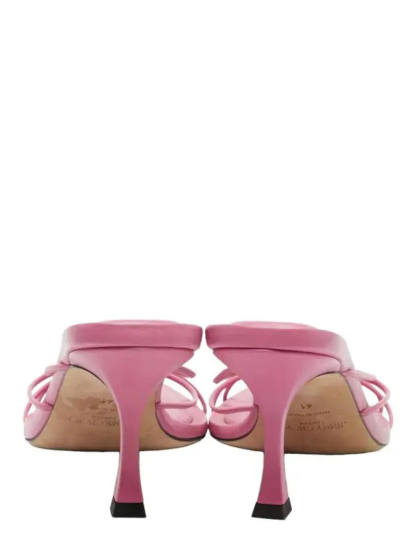 JIMMY CHOO India Leather Sandals - Pink