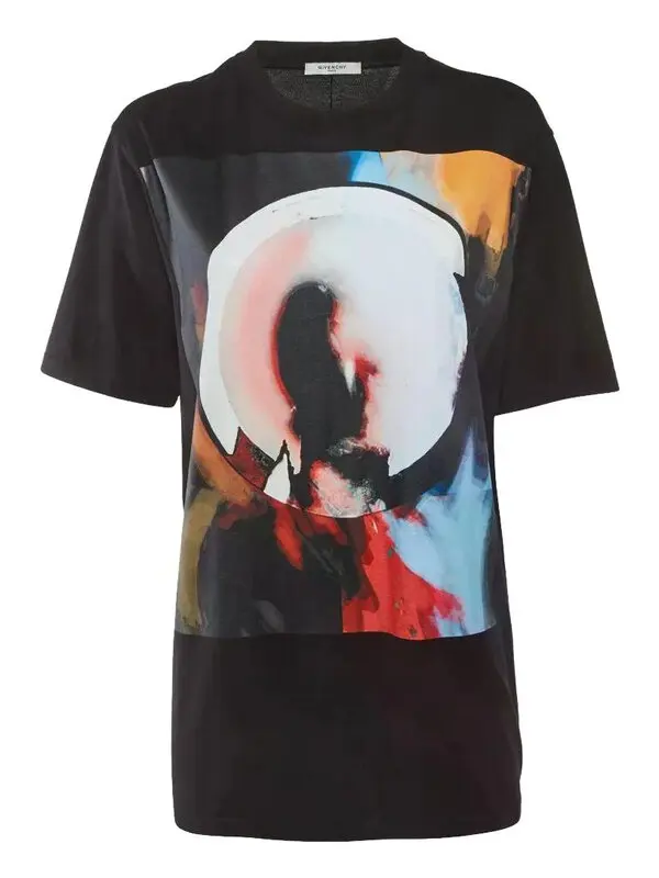 Givenchy Graphic Print T-shirt - Black