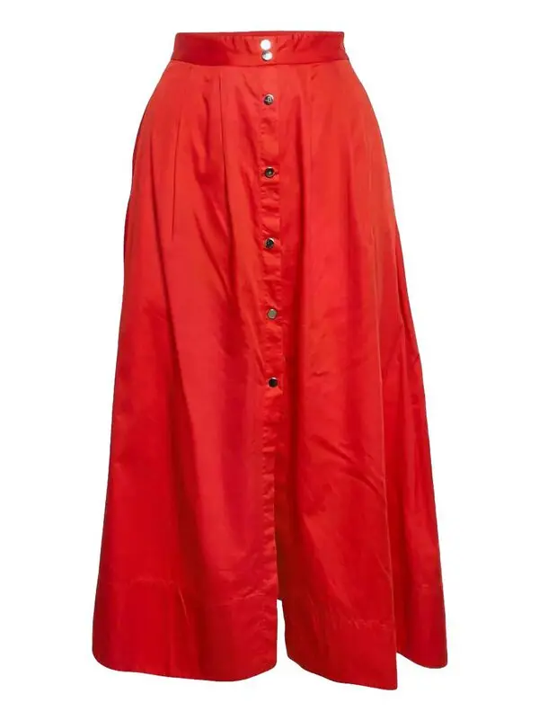Maje Jupalo Button-front Midi Skort - Red