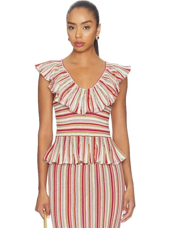 Rails Carmelita Striped Knit Top - Multi