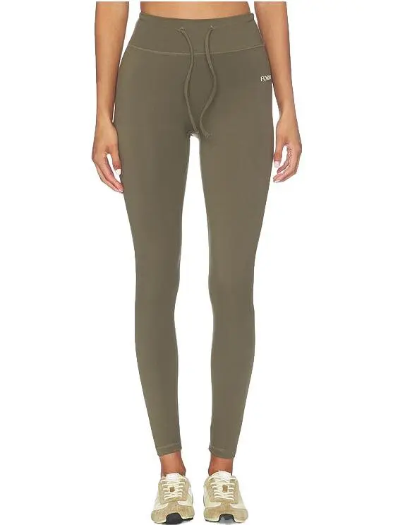 FORM Drawstring Leggings In . Also - Olive