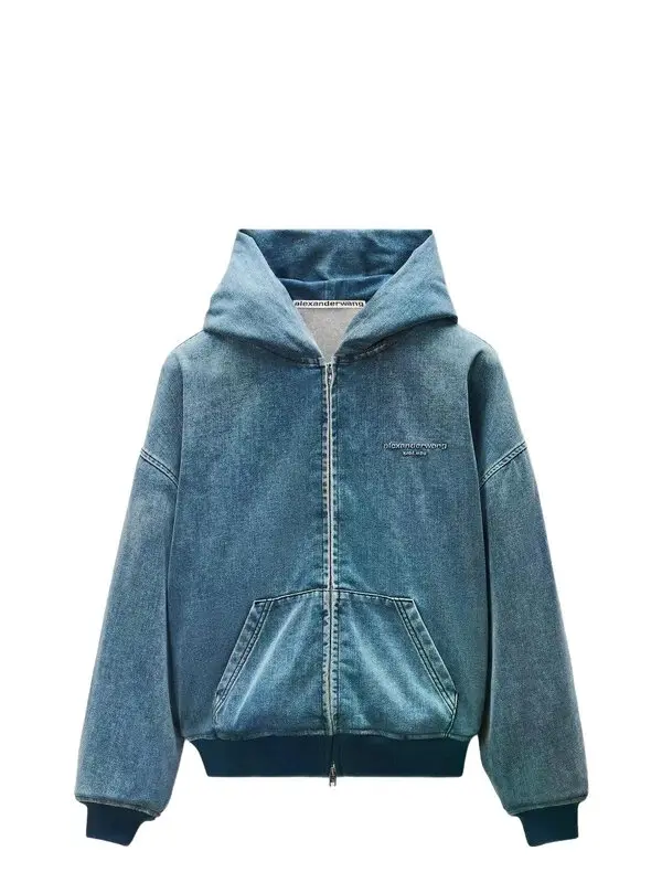 Alexander Wang Oversized Hoodie - Blue